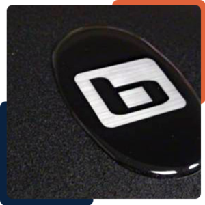 Professional Doming Process for Raised Graphics